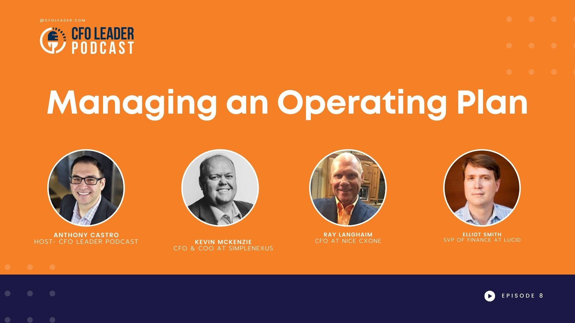 Live Panel - When Vision Meets Reality: Managing an Operating Plan ...
